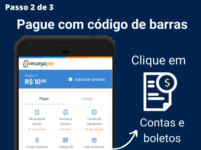 Como pagar conta com código de barra no celular 📱
