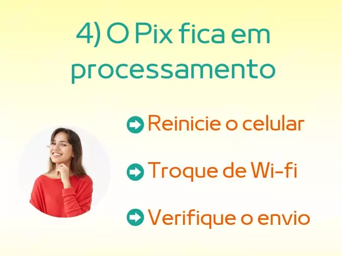 Não consigo enviar um Pix - Veja como resolver 7 erros
